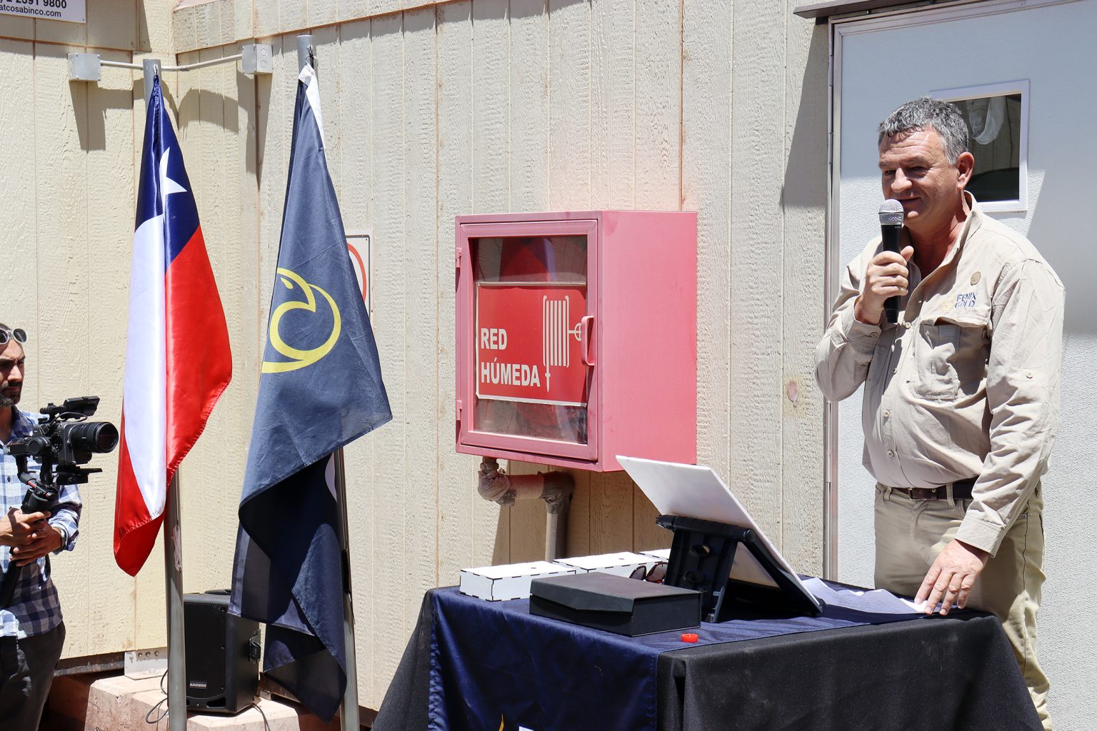 INAUGURAN CONSTRUCCIÓN DEL PROYECTO FENIX GOLD Y PRIMERA BARRA DE METAL ...